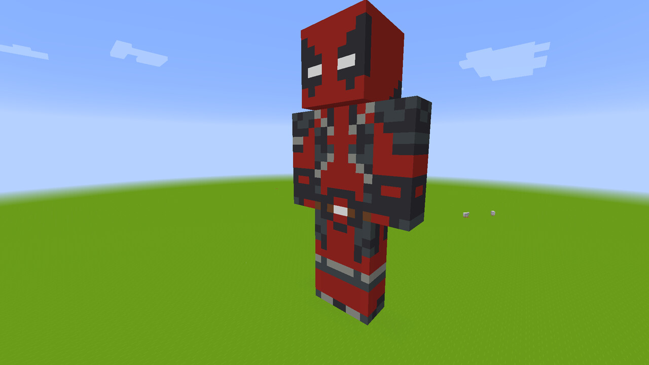 Deadpool Statue Minecraft Map