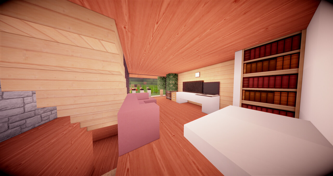 Basic Modern House Minecraft Map