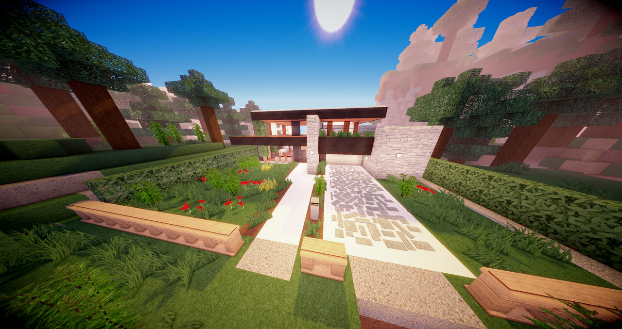 Basic Modern House Minecraft Map