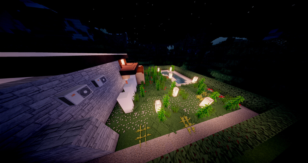 Basic Modern House Minecraft Map