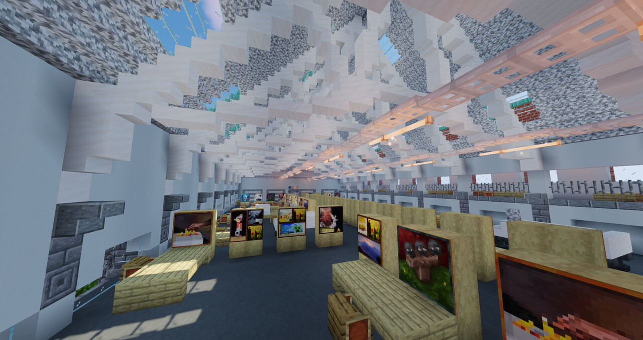 Faculté d'Architecture de Liège Minecraft Map