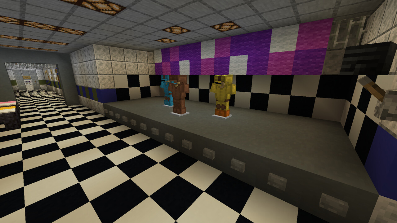 Five nights at Freddy's 2 map Minecraft Map