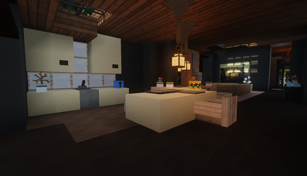 Mid-Century Modern House -- YAMI -- Minecraft Map