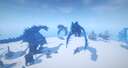 Diagonal Ice Dragon Minecraft Map