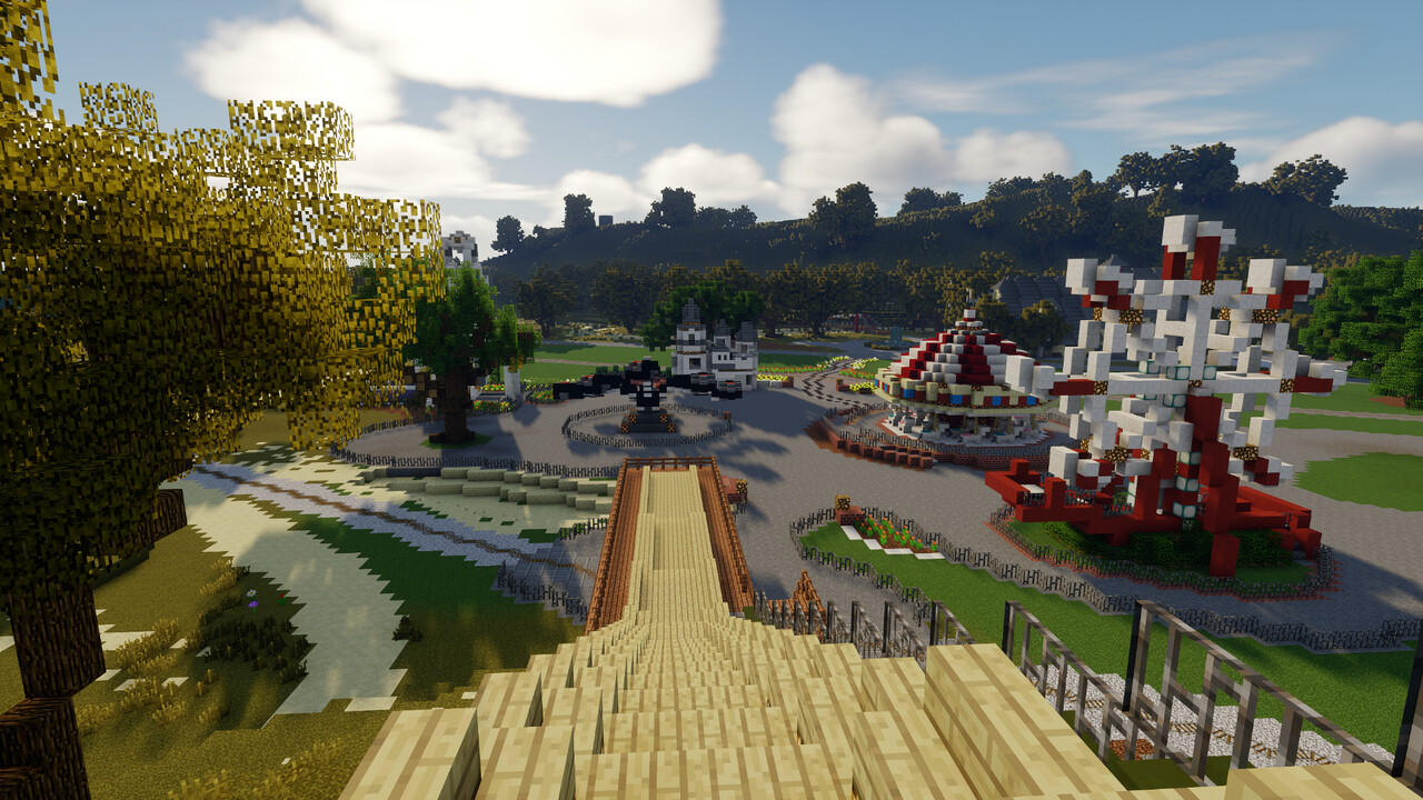 Michael Jackson's Neverland Valley Ranch Minecraft Map