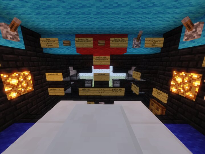 Super-Heavy-Air-Battleship INS Behemoth "Super Behemoth" Minecraft Map