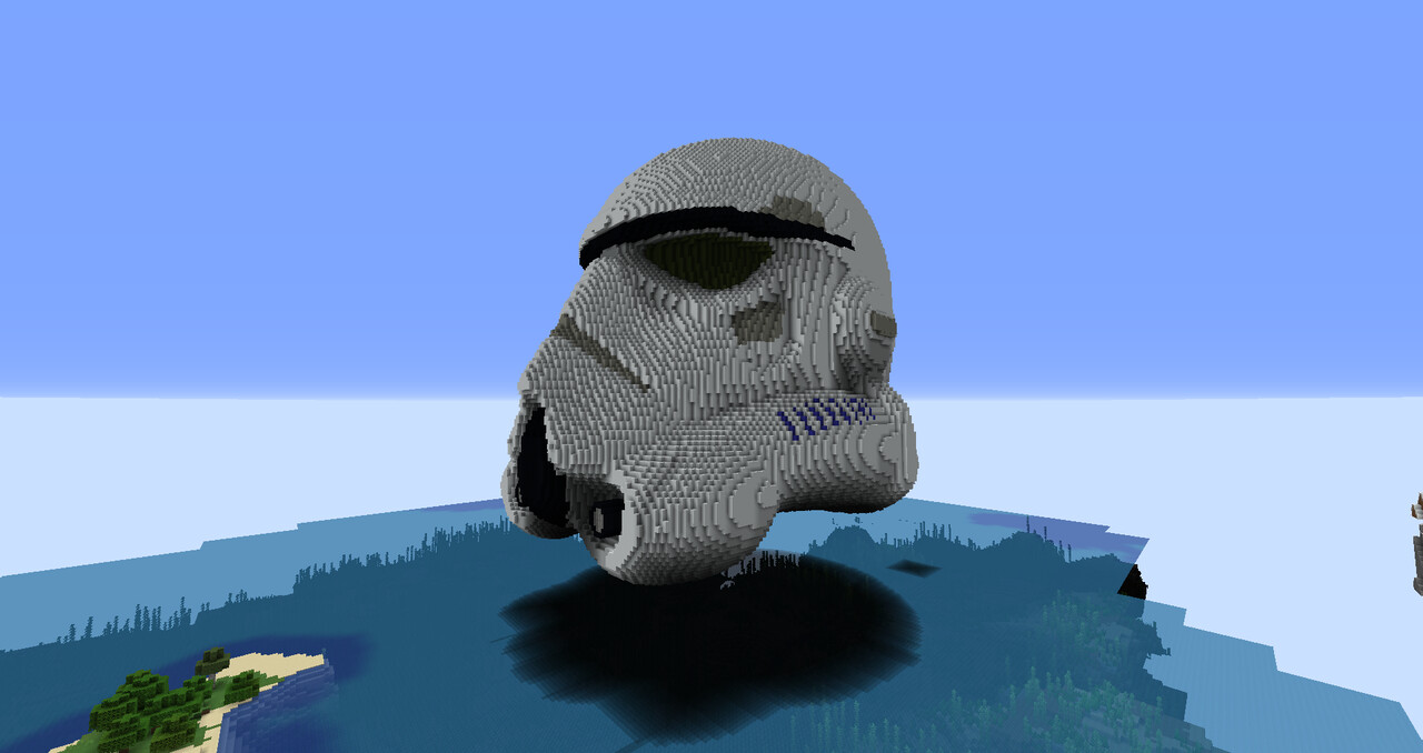 Star Wars Stormtrooper Helmet Minecraft Map