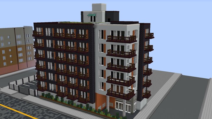 Reference apartment building from Seattle, Washington in 1.5:1 scale ...
