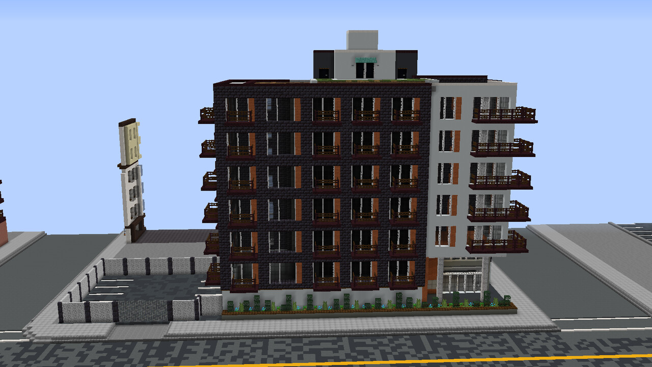 Reference apartment building from Seattle, Washington in 1.5:1 scale ...