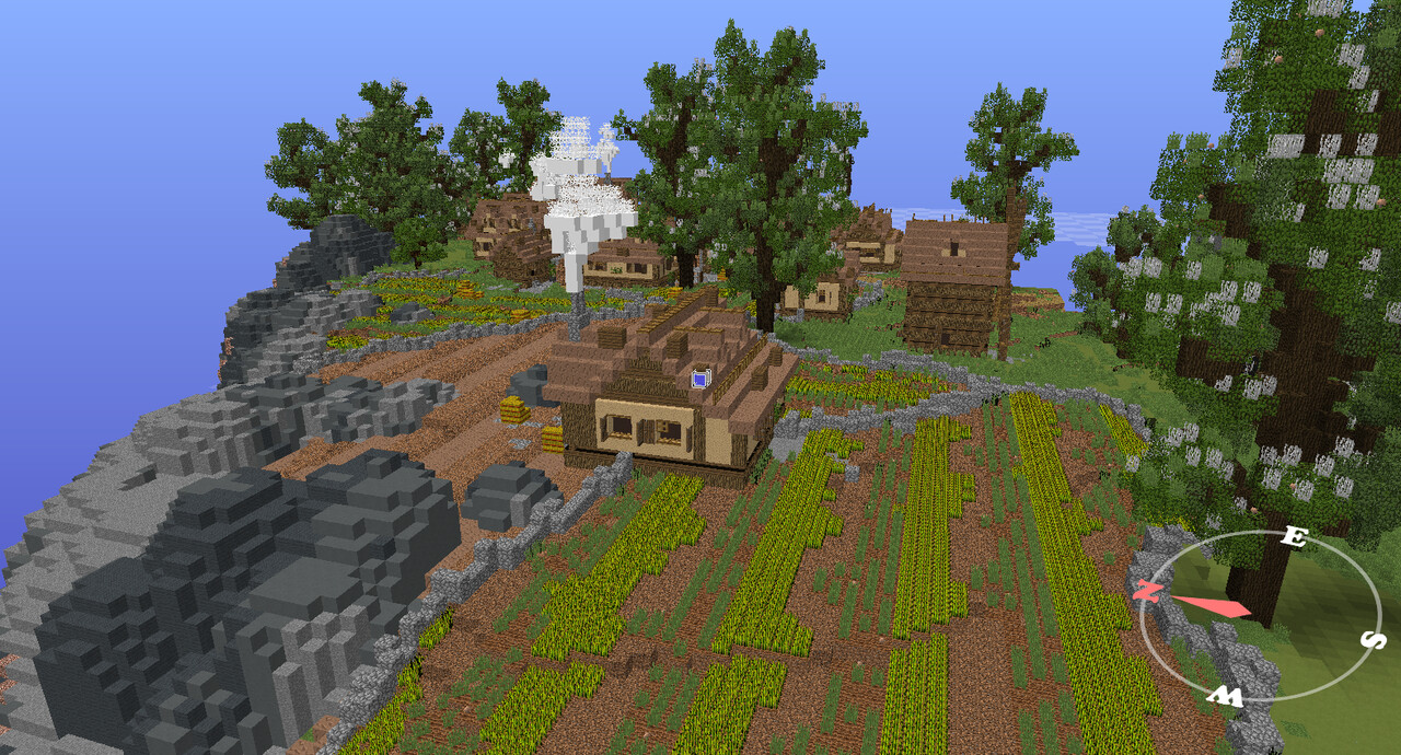 Skyrealms.games 2017 Main Hub/Spawn Map (1.12.2) Minecraft Map