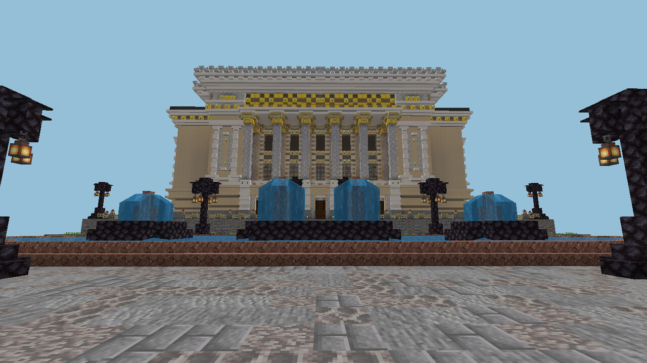 GATOB (State academic Opera and ballet theater) Minecraft Map