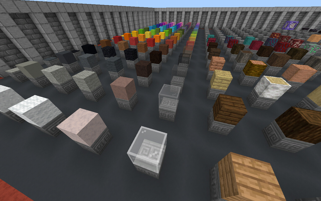 -=texture pack testing map=- (bedrock) by: inports V0.1.2 Minecraft Map