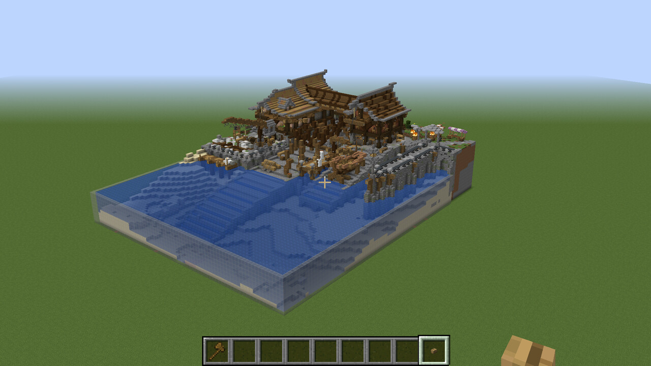 medieval shipyard - chaniter naval médiéval - mittelalterliche Werft Minecraft Map