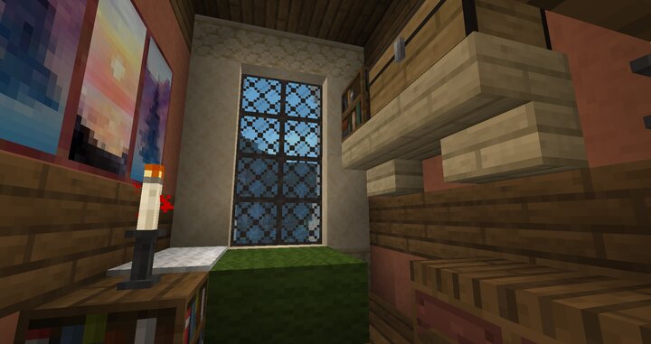 Hotel (outside and interior) Minecraft Map