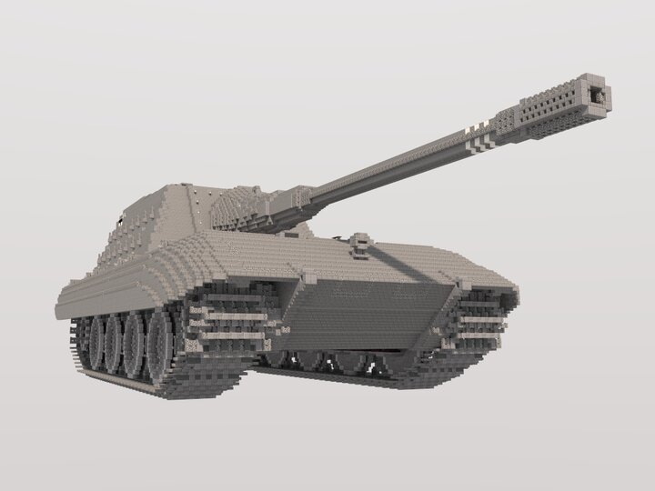 Jagdpanzer E-100 Minecraft Map