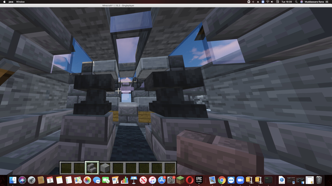 Star Wars Millenium Falcon 2:1 scale. Tutorial by Elcestrus Minecraft Map