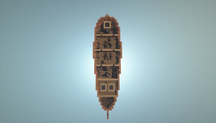 U.S.S. Trident - 50 Gun Navy Frigate Minecraft Map
