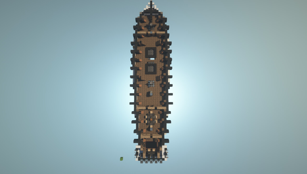 U.S.S. Trident - 50 Gun Navy Frigate Minecraft Map