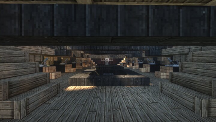 U.S.S. Trident - 50 Gun Navy Frigate Minecraft Map