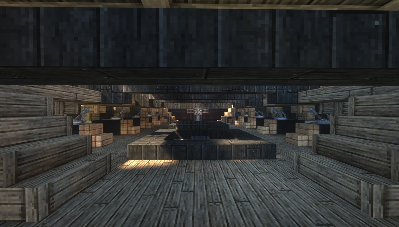 U.S.S. Trident - 50 Gun Navy Frigate Minecraft Map