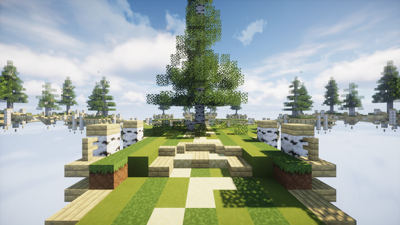 Skywars Map - Birch Pines Minecraft Map