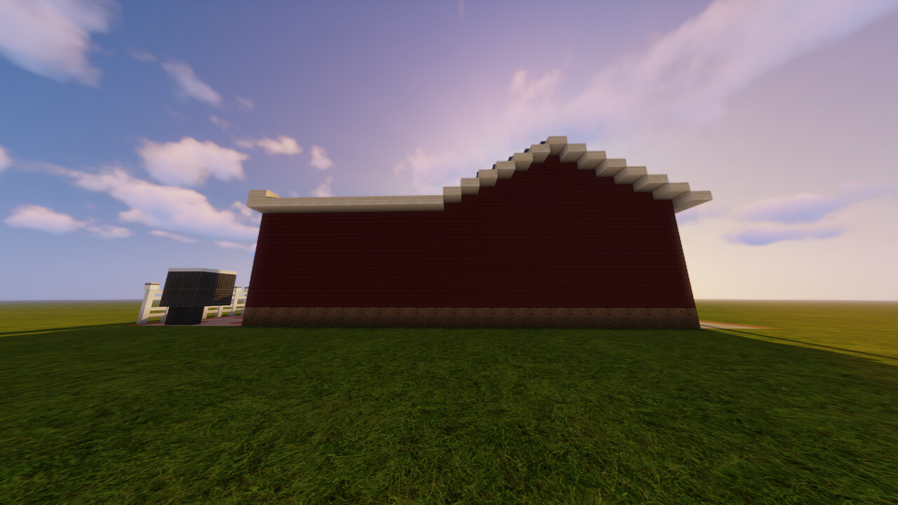 Small Town Building #1 - Red Restaurant Minecraft Map