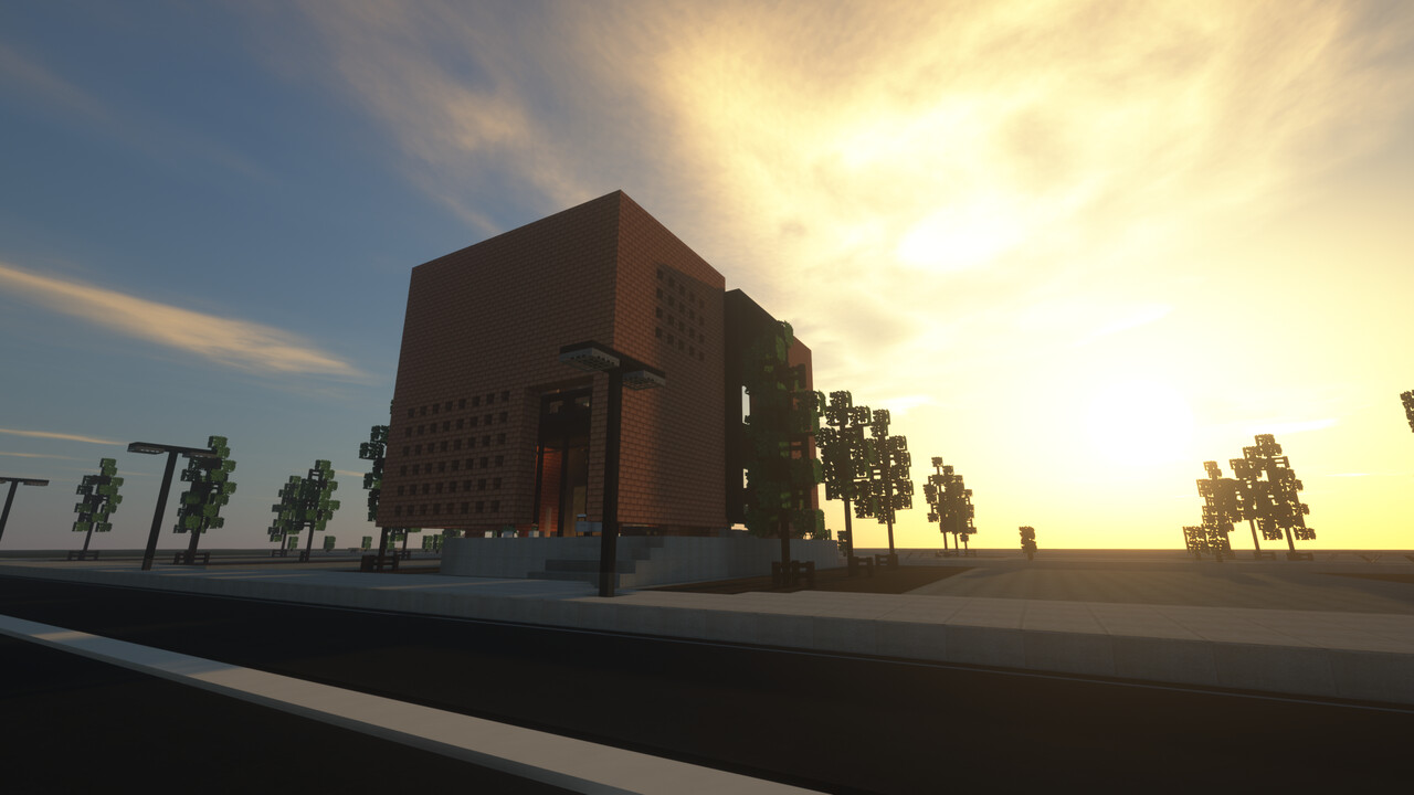 Industrial Brick Townhouse Minecraft Map