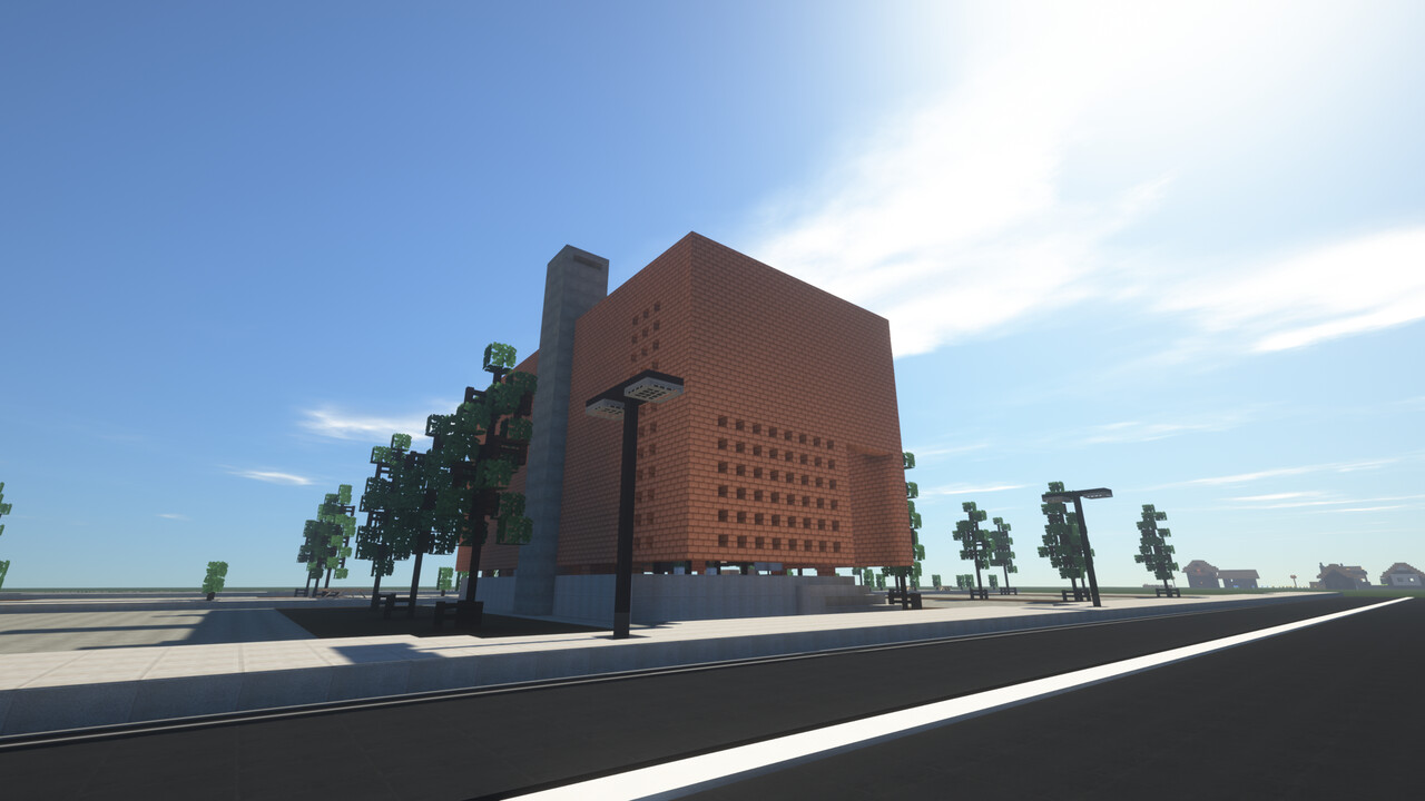 Industrial Brick Townhouse Minecraft Map