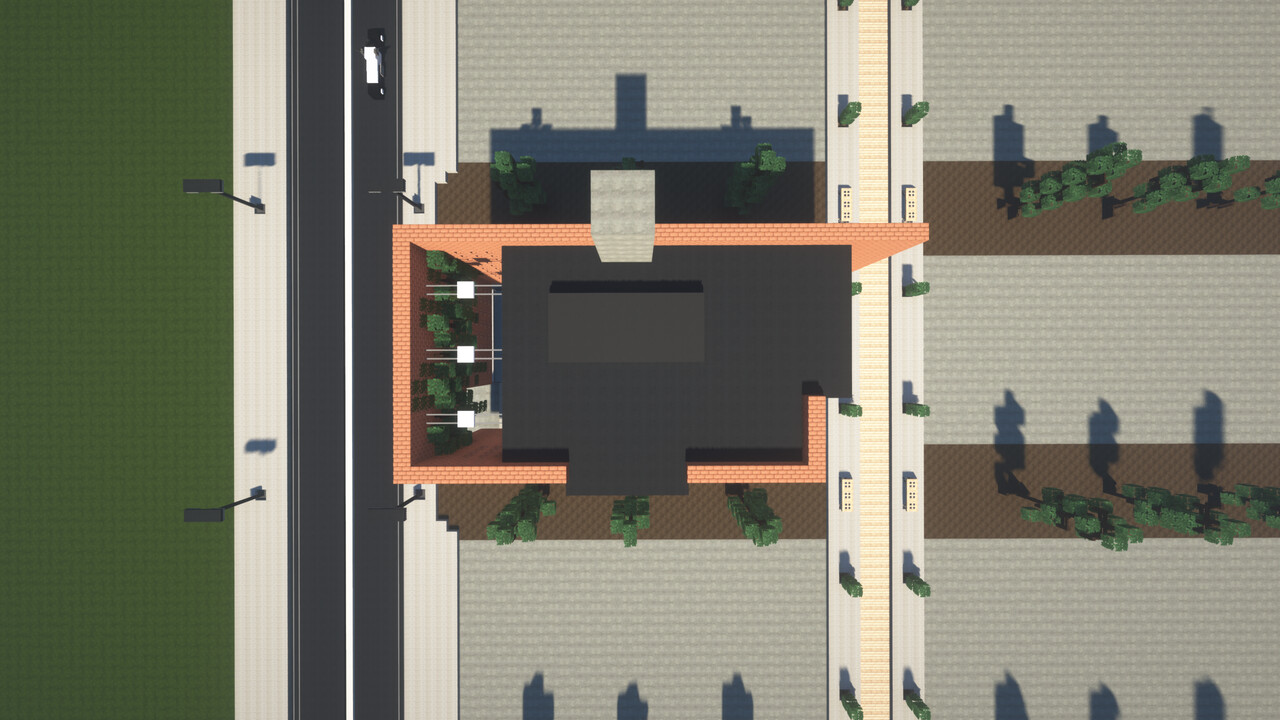 Industrial Brick Townhouse Minecraft Map