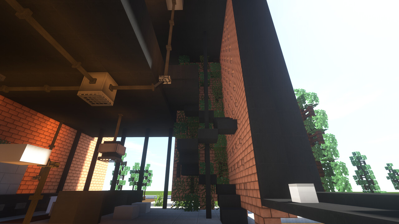 Industrial Brick Townhouse Minecraft Map