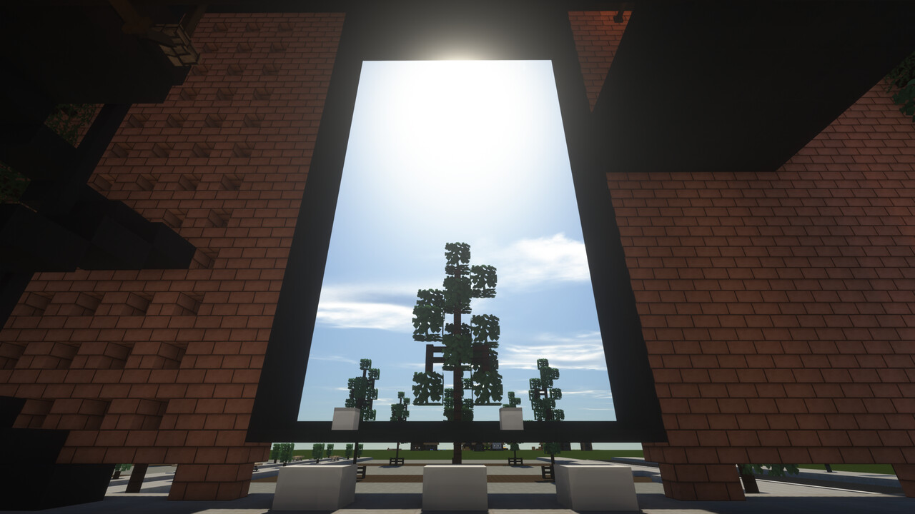 Industrial Brick Townhouse Minecraft Map