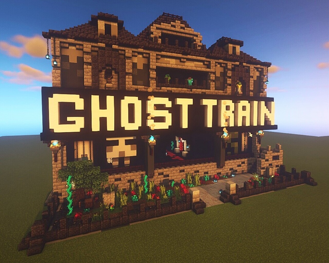 ~ Ghost Train ~ Minecraft Map