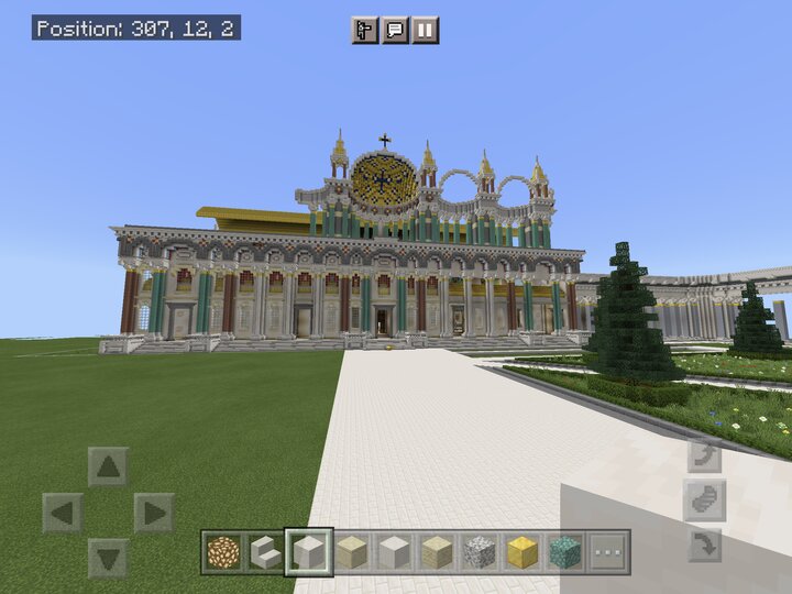 Byzantine Basilica Minecraft Map