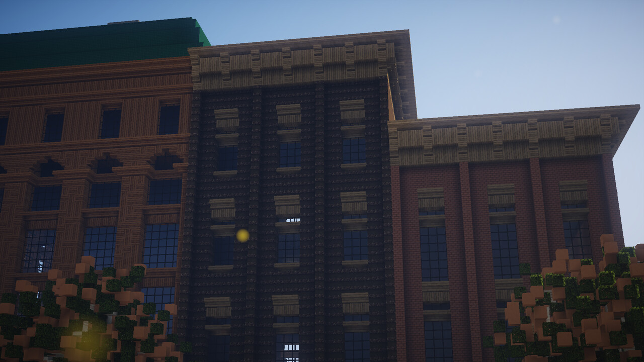 Fall City Update #3 Town Hall & Renders Minecraft Map