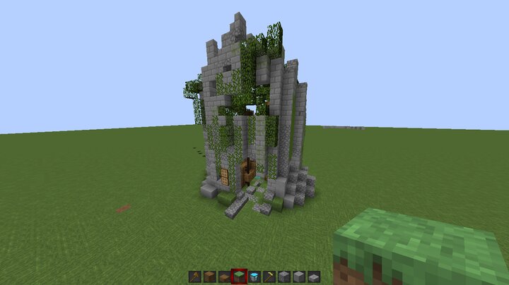 Overgrown Tower Ruins Minecraft Map