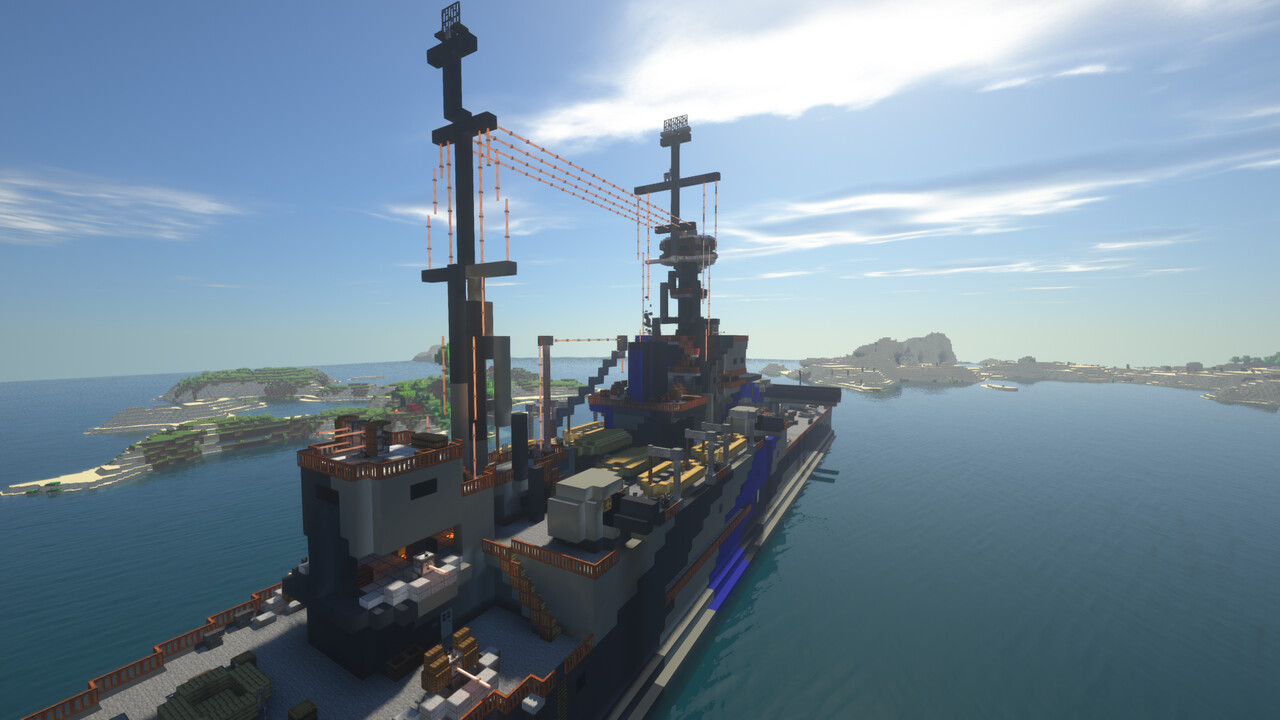 Battleship Map By Jajeja Minecraft Map