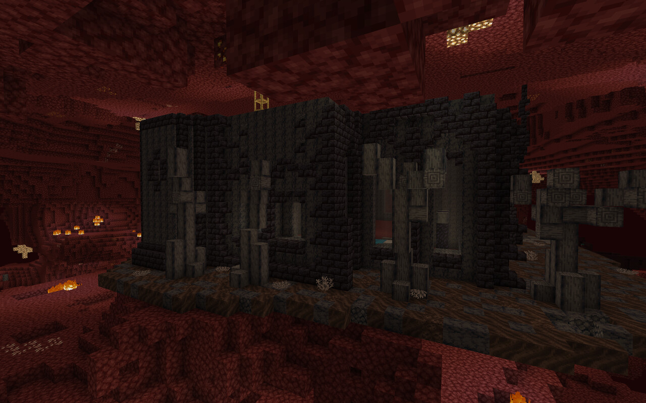 Black Mansion | Nether Hub Minecraft Map