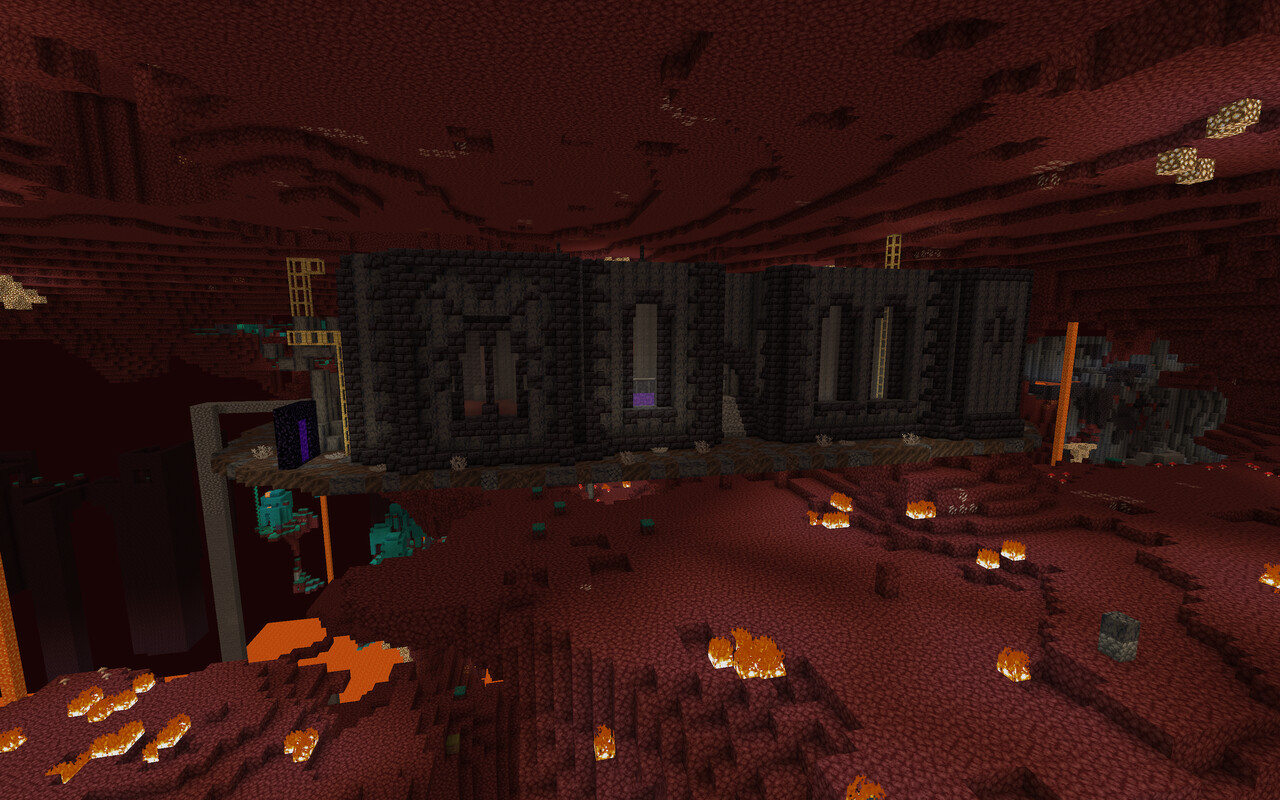 Black Mansion | Nether Hub Minecraft Map