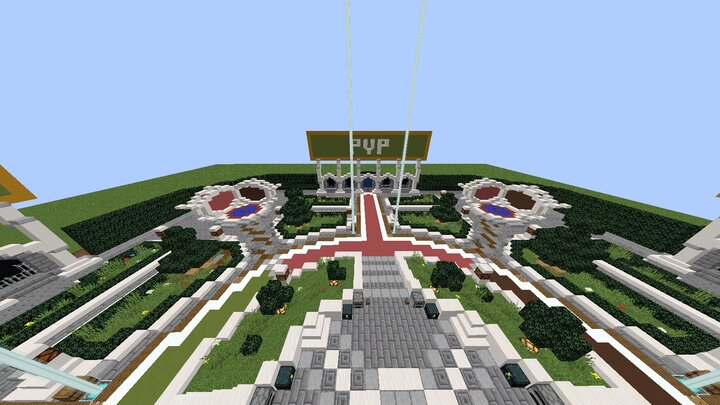 Minecraft Spawn with Portals Minecraft Map