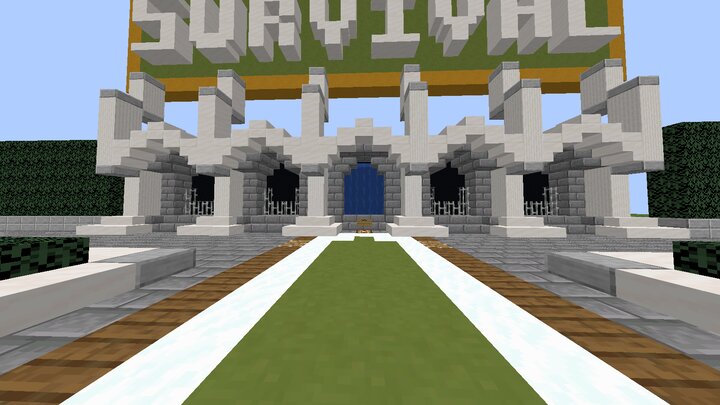 Minecraft Spawn with Portals Minecraft Map