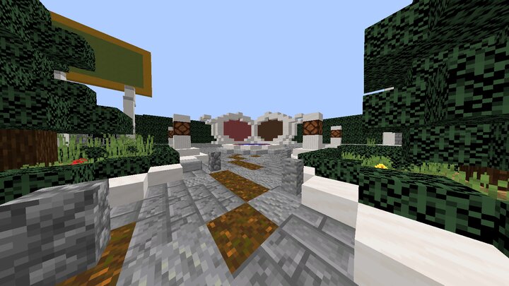 Minecraft Spawn with Portals Minecraft Map