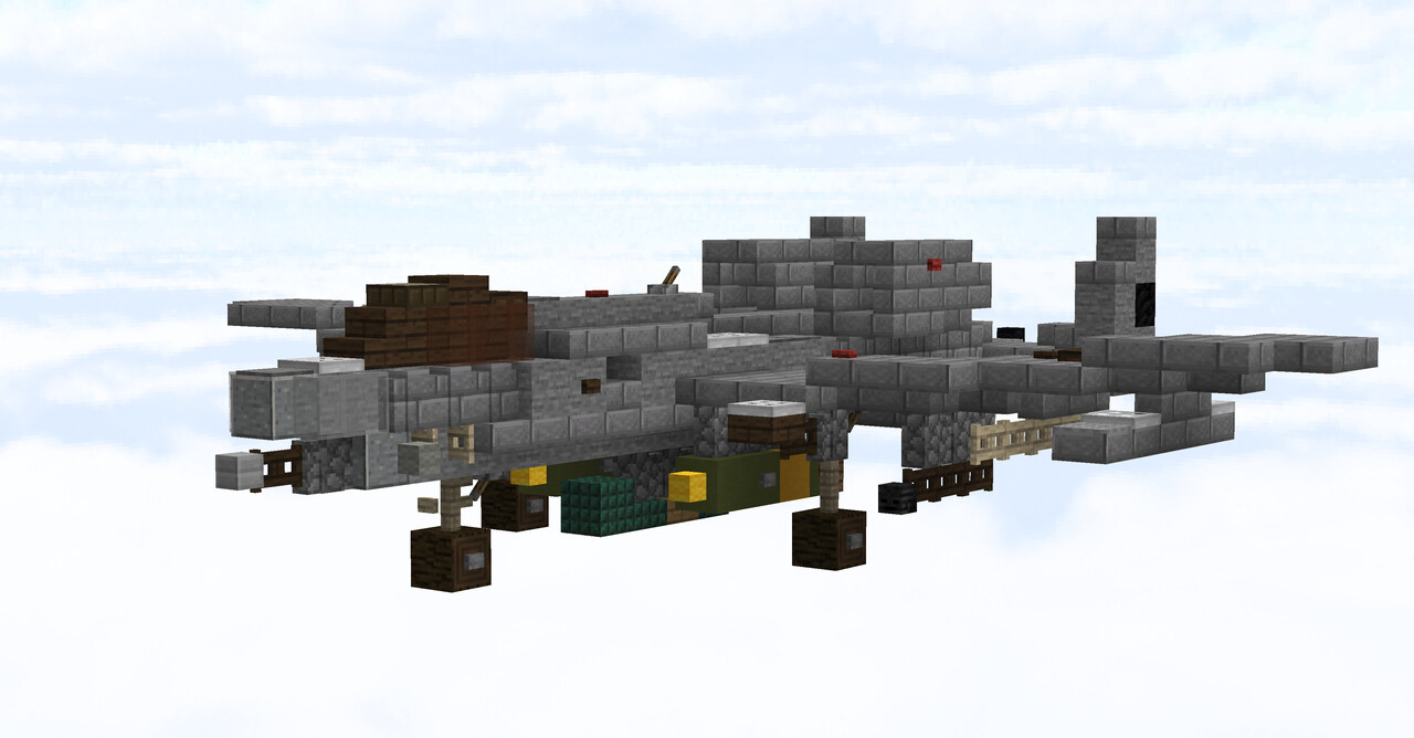 A-10 Warthog Minecraft Map