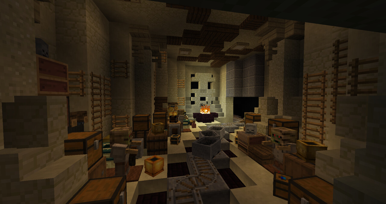 Revenge of the Mummy Minecraft Map