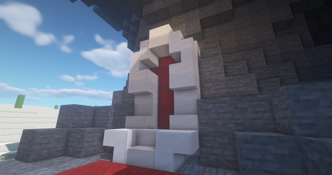 Schematic The Kings Throne Minecraft Map