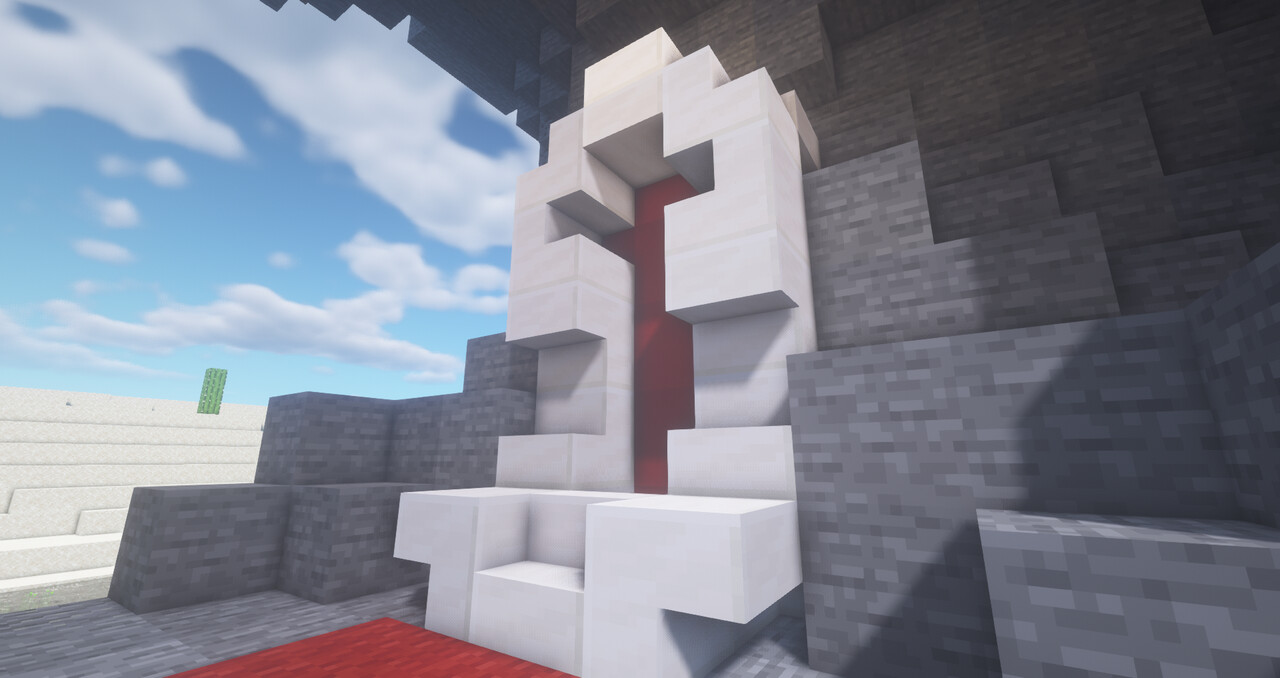 Schematic The Kings Throne Minecraft Map