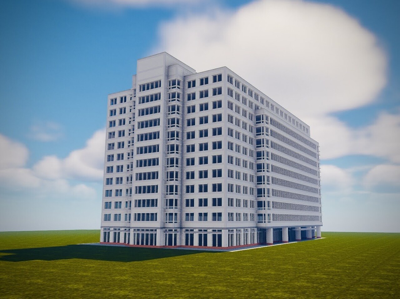 Churchill Tower (Dallas, TX) Minecraft Map