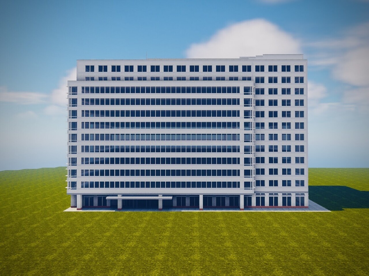 Churchill Tower (Dallas, TX) Minecraft Map