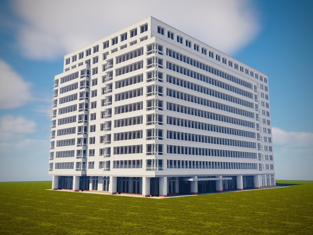 Churchill Tower (Dallas, TX) Minecraft Map