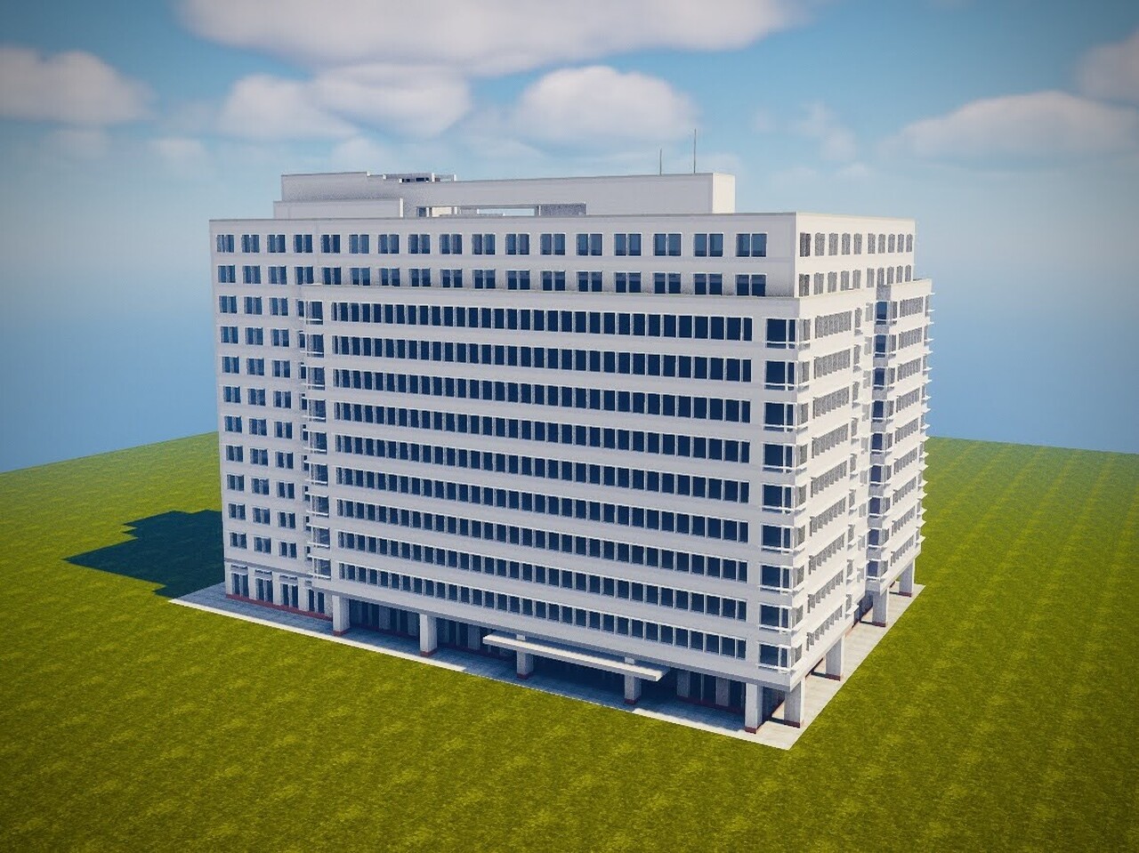 Churchill Tower (Dallas, TX) Minecraft Map