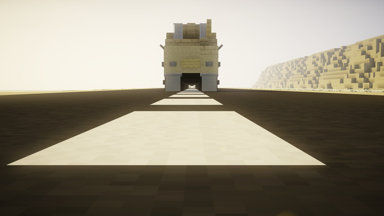 1,5:1 Humvee Browning M2, Desert + Woodland Camouflage Minecraft Map